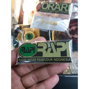 Jual pin & bros RAPI | pin Radio Antar Penduduk Indonesia QT445 - Kab ...