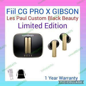 Jual Fiil CG PRO X GIBSON Les Paul Black Beauty TWS Earbuds Limited ...