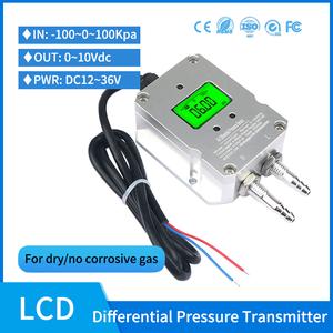 Jual 0-5v Gas Pneumatic Differential Pressure Transmitter Vacuum ...