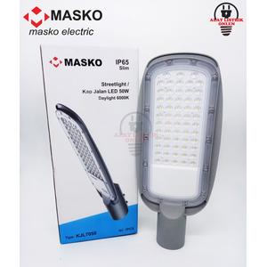 Jual MASKO LAMPU KAP JALAN PJU SLIM 50W DAYLIGHT 6000K IP65 KJL-7050 I ...