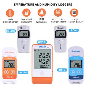 Jual RC-4/4HC/5/5+/GSP-6 Digital USB Temperature Humidity Data Logger Built-in NTC Sensor High ...