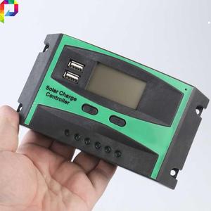 Promo Kontroler Panel Surya Solar Cell Charger Controller Regulator Dual USB Baterai Aki 12/24V ...