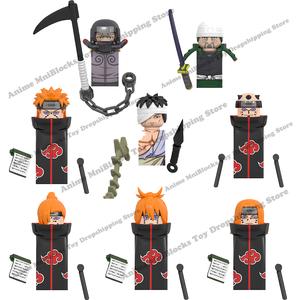 Jual WM Blocks WM6112 Japanese Anime Bricks Dolls Naruto Pain Akatsuki ...