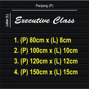 Jual sticker cutting stiker bus elf bis executive class buat sktpge ...