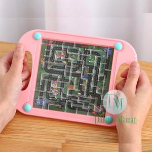 Jual Mainan jadul labirin 2 bola edukasi motorik keseimbangan anak maze ...