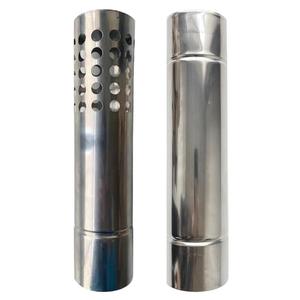 Jual Stainless Steel Stove Chimney Pipe 2.36 Inch Anti-scalding Spark ...