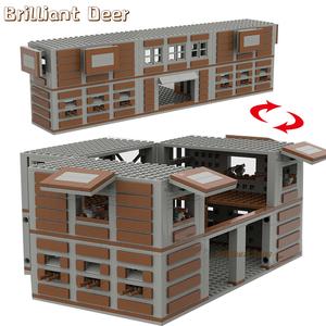 Jual The Guard Warehouse WW2 Sentry Tower MOC Military Base Building ...