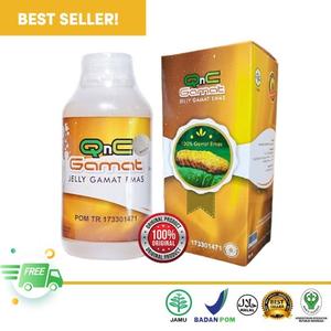 Jual Obat Liver Memperbaiki Fungsi Hati Qnc Jelly Gamat Isi 300 Ml BPOM ...
