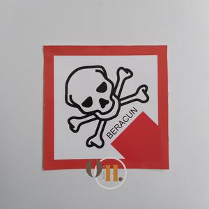 Jual Stiker Beracun - Stiker K3, Sticker Hazard Symbol, Stiker Bahan ...
