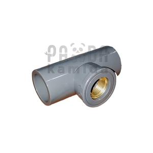 Jual KUNINGAN Tee Drat Dalam 1/2 x 3/4 inch / T Pipa PVC Paralon GREST ...