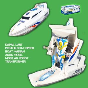 Jual Kapal Laut Perahu Boat Speed Boat/ Mainan Anak kapal Robot ...