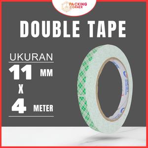 Jual Double Tape Foam Batik Hijau Putih 1/2" Inch 12MM 5M PE Foam Eva Solatip Isolasi Bolak ...