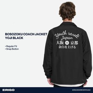 Promo Erigo Bosozoku Coach Jacket DTF Yoji Black - L - Kab. Tangerang ...