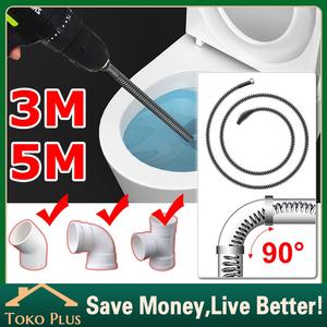Jual 5M Kawat Antimampet Pembersih Kotoran Saluran Air Utk Spring Mesin ...