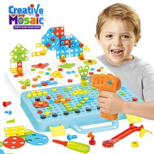 Jual (WAJIB BACA DESKRIPSI) Mainan Tukang Bor Anak - Creative Puzzle 3D ...
