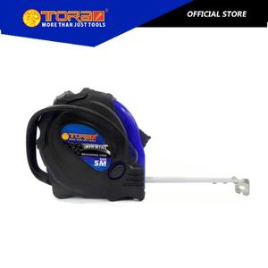 Promo TORA Meteran Body Karet Biru 3/5/7.5/10 Meter - Pocket Ruler ...