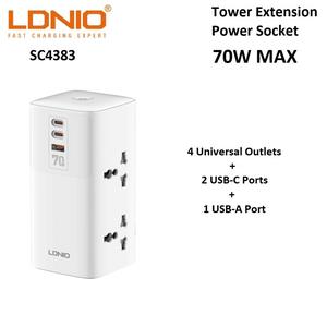 Jual LDNIO SC4383 - Tower Extension Power Socket - Desktop Power ...