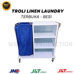 Jual TROLLEY LINEN LAUNDRY BESI || TROLI LAUNDRY STAINLESS || TROLI ...