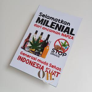 Jual Poster Selamatkan Milenial dari Ancaman Napza - Poster Narkotika ...