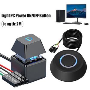 Jual Mechanical Key PC Switch Power On/Off Button Computer Desktop ...