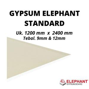 Jual Papan Gypsum Elephant 9mm & 12mm Std Berkualitas - Kab. Bandung ...