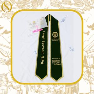 Jual [1 HARI JADI] Selempang Wisuda Leher Bordir / Selempang Wisuda ...