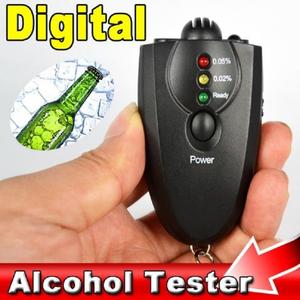 Jual Alcohol Tester + Senter Keychain Alkohol Napas Uji Mabuk Tes Bau ...