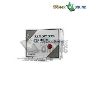 Jual FAMOCID 20MG 1 STRIP ISI 6 TABLET - Kota Bekasi - Apotek MG Farma ...