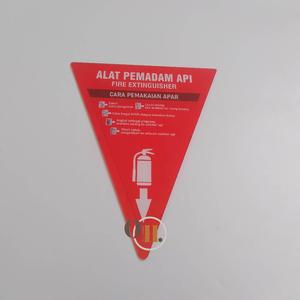 Jual Akrilik APAR - Akrilik Segitiga Cara Pemakaian APAR - Fire ...
