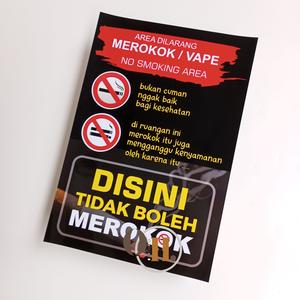 Jual Poster Area Dilarang Merokok - Poster No Smoking Area - Poster ...