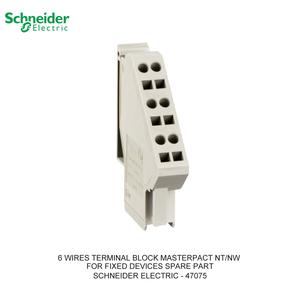 Jual 6 WIRES TERMINAL BLOCK MASTERPACT NT/NW FOR FIXED DEVICES SPARE ...