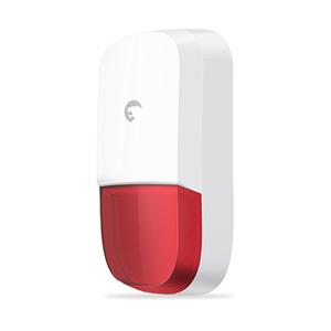 Jual Coraluxe New Design 433Mhz ES-S7B External Strobe Flash Siren100dB Big Sounds Alarm for ...