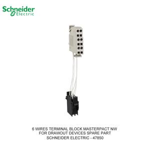 Jual 6 WIRES TERMINAL BLOCK MASTERPACT NW FOR DRAWOUT DEVICES SPARE ...