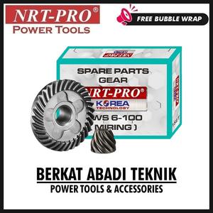 Jual NRT-PRO Gear GWS-6-100 Miring Mesin Gerinda Listrik Gurinda Grinda ...