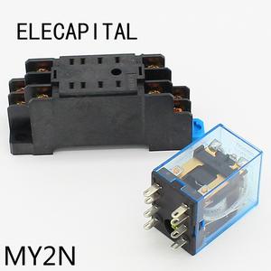 Jual MY2P HH52P MY2NJ relay 12VDC 24VDC 110VAC 220VAC coil high quality ...