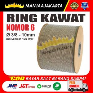 Jual Spiral Kalender 3/8"putih KITARO Ring Kawat Spiral Kalender Meja ...