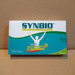 Jual synbio probiotik untuk pencernaan perbox ( 3 strip @ 10 kapsul ...