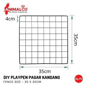 Jual PAGAR PANEL BESI DIY FENCE KANDANG DAN KONEKTOR ANJING KELINCI ...