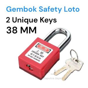 Jual LOTO Padlock Gembok Safety Equipment Leher Panjang Tahan Panas ...