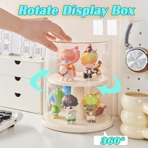 Jual 360°Display Storage Transparent Boxes /Rotasi Transparent Acrylic ...