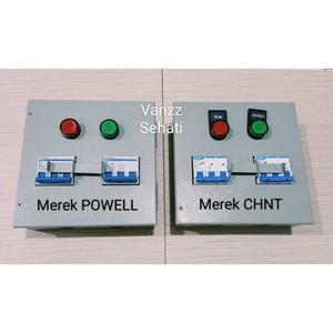 Jual BOX MCB PANEL GENSET SET / MEREK POWELL 63A / MEREK CHNT 40A - Kab ...
