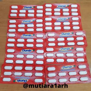 Jual DUMIN PARACETAMOL 500 MG 100 TABLET 10 STRIP X 10 TABLET - Kota ...
