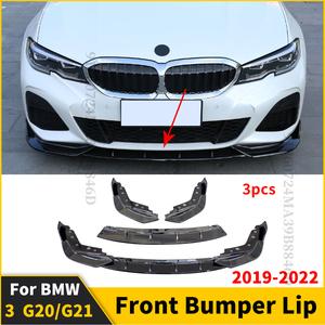 Jual Deflector Front Bumper Lip Cover Chin Wide Body Kit For 3 Series ...