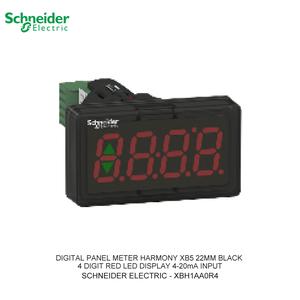 Jual DIGITAL PANEL METER HARMONY XB5 22MM BLACK 4 DIGIT RED LED DISPLAY 4-20mA INPUT - Jakarta ...