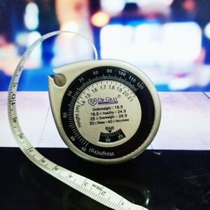 Jual Meteran Pengukur Lingkar Tubuh Body Mass Index BMI TAPE Dr Gray ...