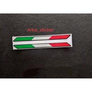 Jual STICKER BENDERA ITALY STICKER CUTTING UKURAN 5X10cm - Kab ...