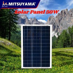 Jual SOLAR PANEL 50wp POLY CRYSTALLINE SOLAR CELL PANEL SURYA 50 WATT ...