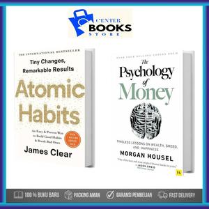 Jual PAKET 2 BUKU Atomic Habits - Psychology of Money - english ...