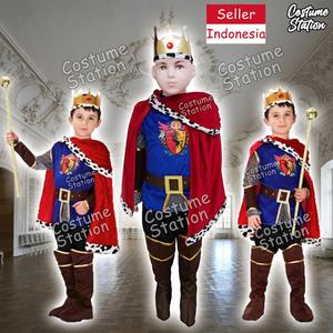 Jual Kostum Blue Knight / Costume King Raja Ksatria Pangeran anak cowo ...