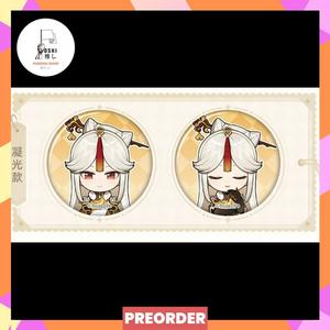 Jual Genshin Impact Ningguang Chibi Photo Reminiscing Theme Badge Set ...